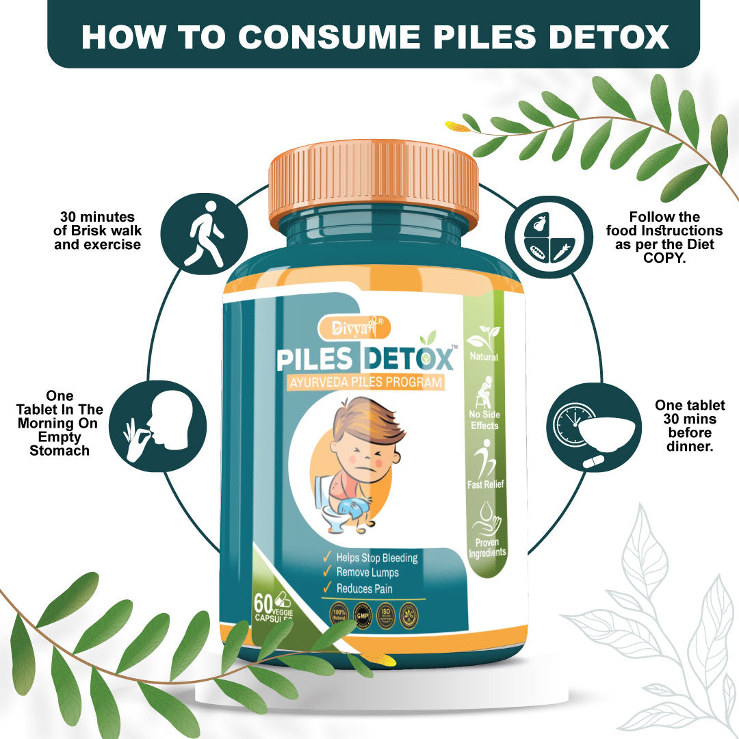 Piles Detox | 100% Ayurvedic Piles Relief Formula – Kayashree Ayurveda