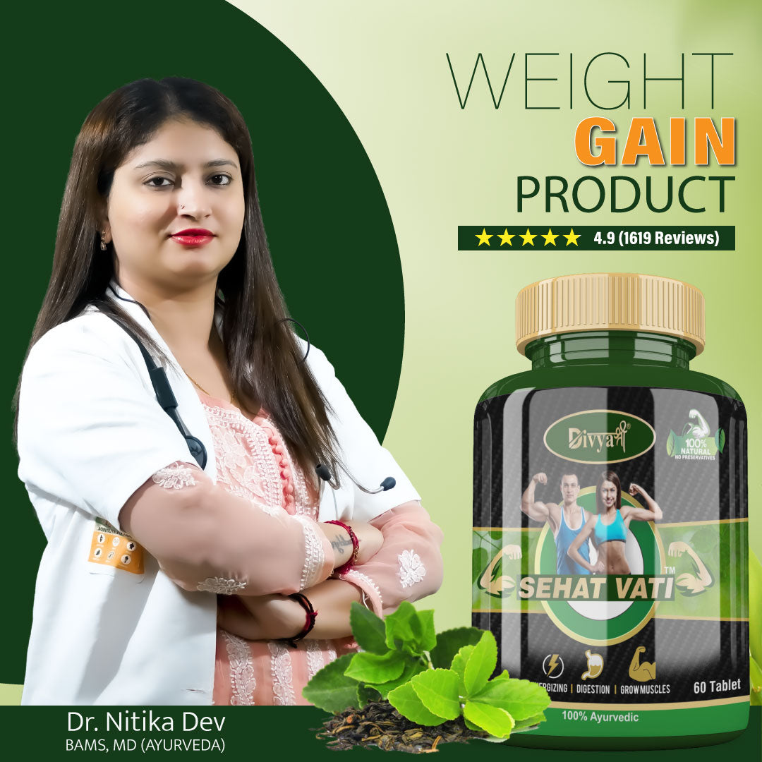 Sehat Vati - Ayurvedic Weight Gain Formula – Kayashree Ayurveda